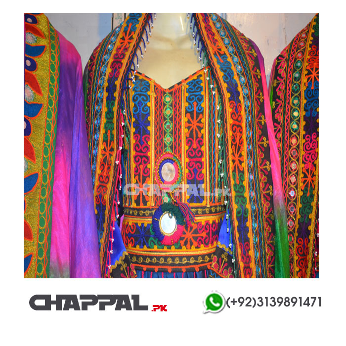 Afghan female dress & kochi dress & Chitrali dress